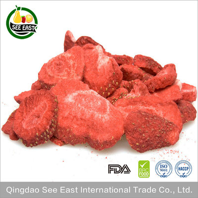 Crispy dried fruit snacks freeze dried strawberry chips