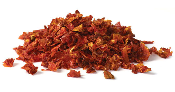 Kosher Certified Dehydrated Tomatoes Pieces 10*10mm Dried Tomatoes