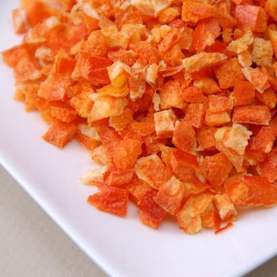 Backpacking Food Freeze Dried Red Bell Pepper Sweet Pepper 9*9 mm