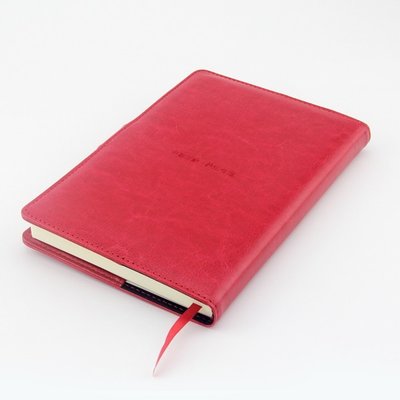 custom printed leather daily planners wholesale - notepads printing