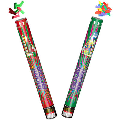 China Boomwow Christmas New Year Party Colorful Confetti Cannon supplier