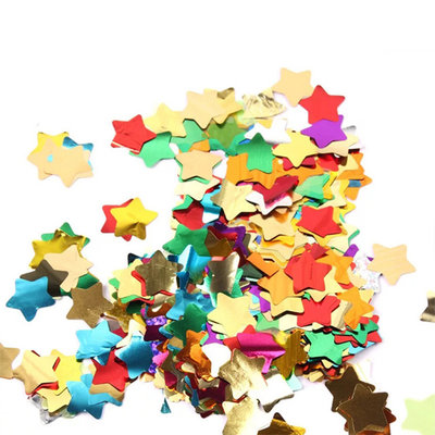 China Boomwow metallic star shape confetti for party decoration-colorful supplier