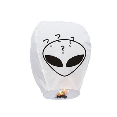 China Boomwow 100% biodegradable flame retardant folded paper flying sky lantern supplier