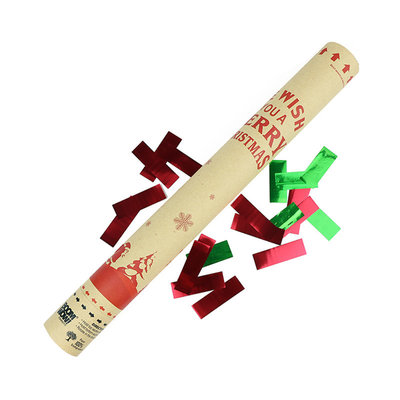 Boomwow Christmas New Year Party Colorful Confetti Cannon supplier