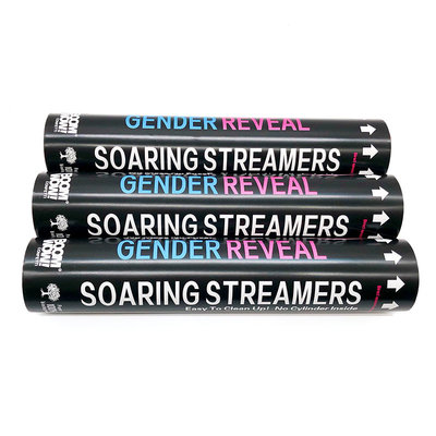 Boomwow Gender Reveal Pink Soaring Streamers supplier