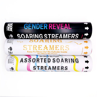 Boomwow Gender Reveal Pink Soaring Streamers supplier