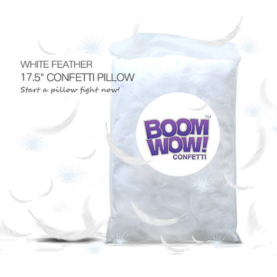 Boomwow ECO High Quality White Feather Pillow For Party And Festival supplier