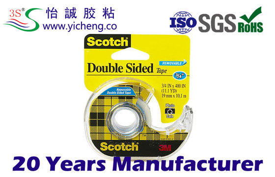 sealing / packaging / bundling BOPP Stationery Tape , super clear cello tapes