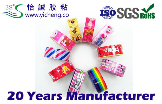 non-toxic tasteless BOPP film water-based pressure senditive adhesive cello tape