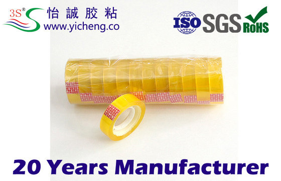 green / red printed packaging tape , pressure senditive adhesive tapes