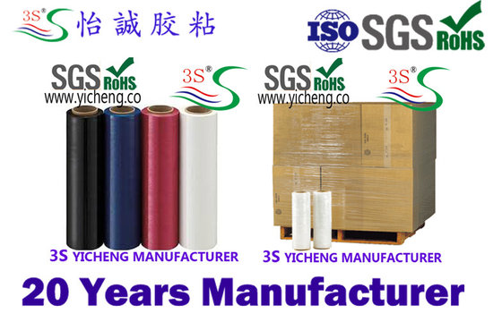transparent Non toxic LLDPE stretch film , dustproof waterproof industrial carton package film