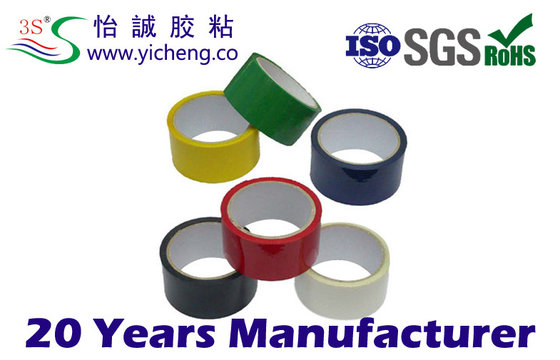 non-toxic tasteless BOPP Colored Packing Tape , Self Adhesive Tapes