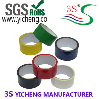 red carton package BOPP Self Adhesive Tape / water-based custom logo printed tapes