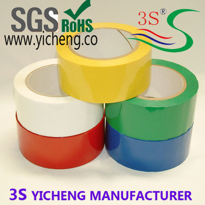 red carton package BOPP Self Adhesive Tape / water-based custom logo printed tapes