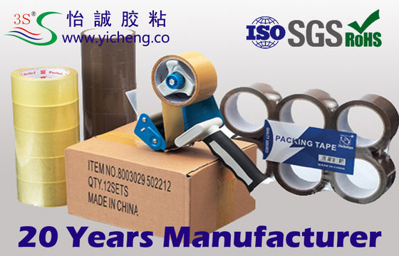 packaging / bundling items BOPP Self Adhesive Tape ,  Low Noise strong sticky tapes