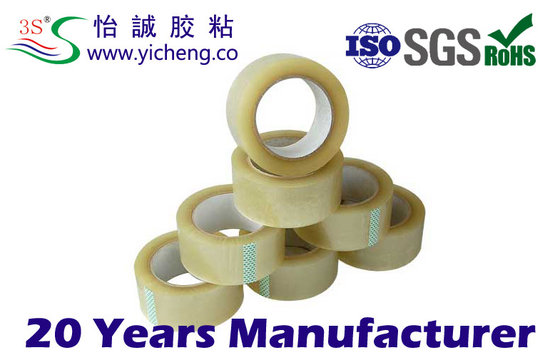 packaging / bundling items BOPP Self Adhesive Tape ,  Low Noise strong sticky tapes