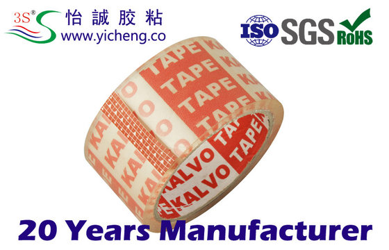 food beverage sealing BOPP crystal clear tape of water based acrylic adhesive