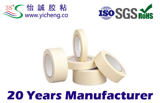 strong  sticky Solvent Rubber Based masking tape , Crepe Paper Single-sided Tapes