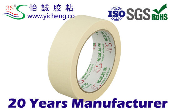 strong  sticky Solvent Rubber Based masking tape , Crepe Paper Single-sided Tapes