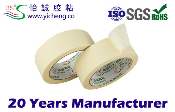 strong  sticky Solvent Rubber Based masking tape , Crepe Paper Single-sided Tapes