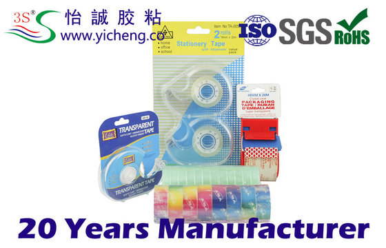 water-based BOPP Stationery Tape 