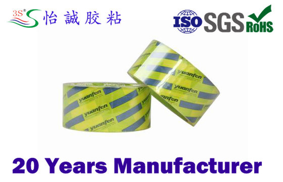 factory custom logo printed crystal clear tape for bag / box Sealing
