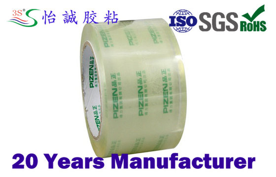 BOPP film water-based pressure senditive adhesive tape , 22.9m - 1000m