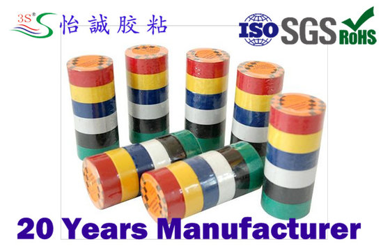 Moisture-proof PVC Electrical Insulation Tape with rubber resin adhesive