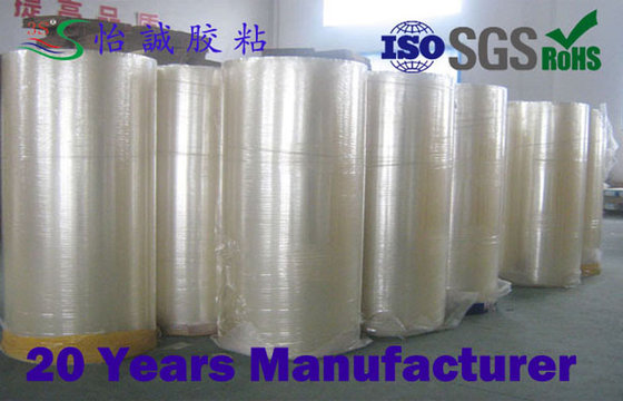 Tan / Brown  Bopp Film Scotch Tape Jumbo Roll , 1.8 Mil * 1280mm * 4000m