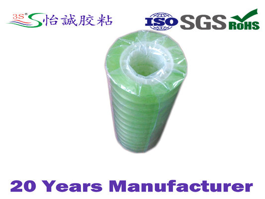 Transparent green BOPP Stationery Tape 30 yards long 12 rolls / shrink film
