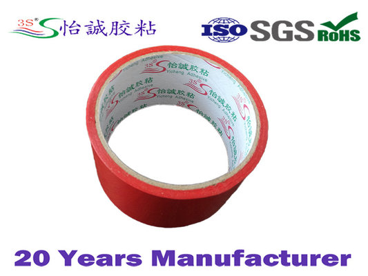 Red Green Blue Yellow Colored Adhesive Tape , BOPP Packing Tapes