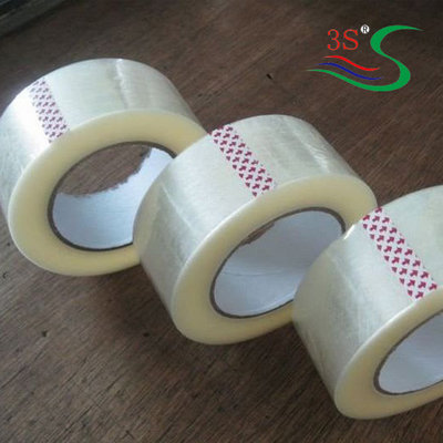 Transparent 48mm strong sticky BOPP packing tape for Bag Sealing