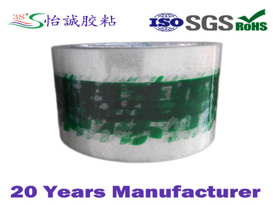 50mic custom printed packing tape 60mm x 100Y for industrial Bag Sealing