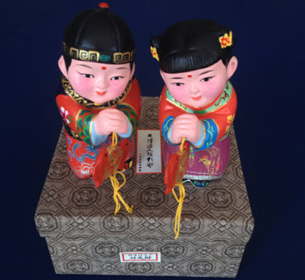 clay figurine for wedding
