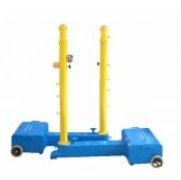 Portable tennis post