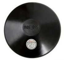 Rubber discus throw