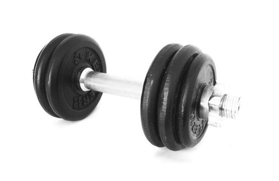 Fixed Rubber Coated Dumbbells