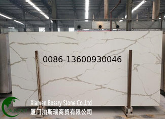 Engineered Artificial Stone Calacatta White Quartz Stone