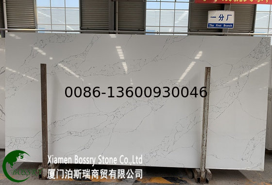 White Artificial Quartz Stone Slabs