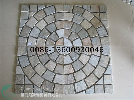 yellow Slate mosaic