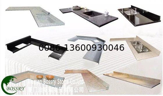 Countertop with stone sink