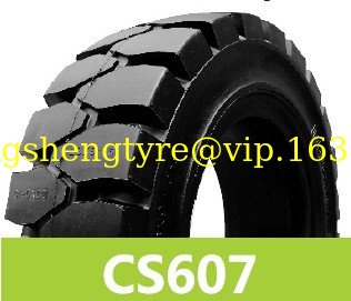 solid forklift truck tires