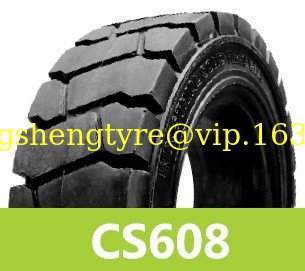 solid forklift truck tires