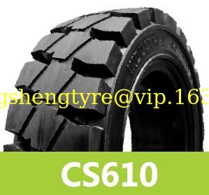 solid forklift truck tires