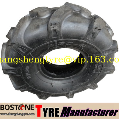 BOSTONE good quality 3.50-4-4PR R1 TT type micro farming machine tyres and wheels rotary tillers tires for sale