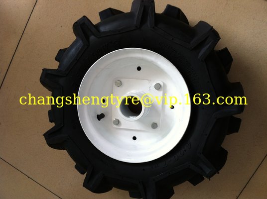 400-7 R1 TT type mover garden tractor tires rotary tillers tyres with tube