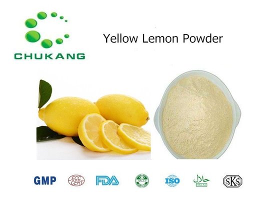 Organic Herbal Yellow Lemon Powder Citrus limon (L.) Burm. f.