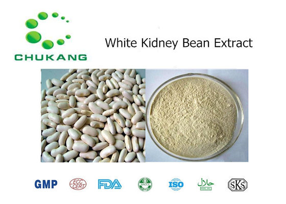 White Kidney Bean Plant Extract Powder Phaseolus Vulgaris L. Herbal Ingredients
