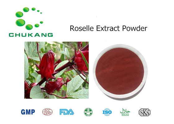 Polyphenol van het Roselleuittreksel het Poederhibiscus Sabdariffa Linn van het Installatieuittreksel.
