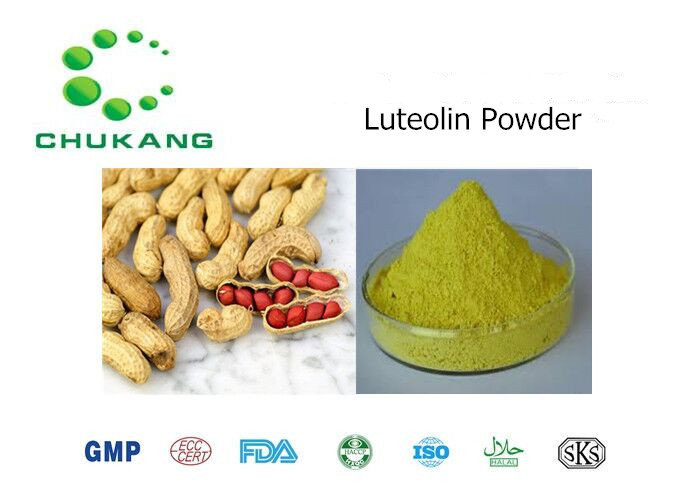 Nature Herbal Ingredients Luteolin Arachis hypogaea L Anti Inflammatory And Antibacterial Effects